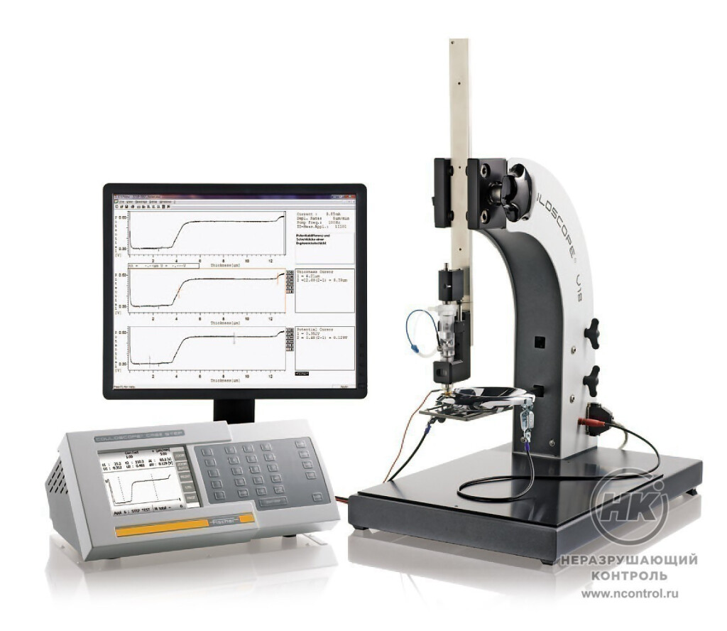 COULOSCOPE CMS2 настольные толщиномеры покрытий Fischer, измерение ...